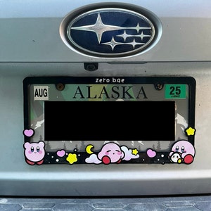 Dreamy Poyo Cute License Plate Frame - Etsy