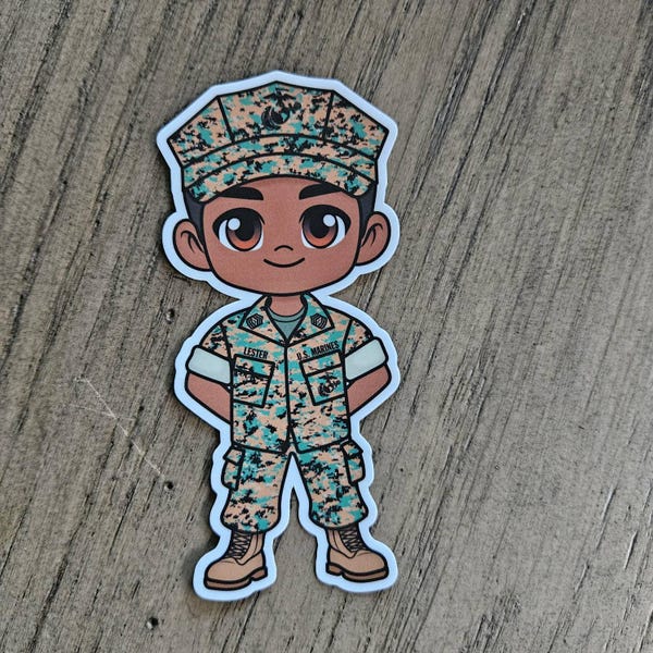 Marine Corps Enlisted Ranks Dress Vinyl Stickers, USMC Stickers ...