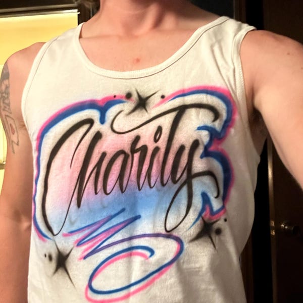 Custom Airbrush Apparel Designs | Name Shirts Personalized With Your ...