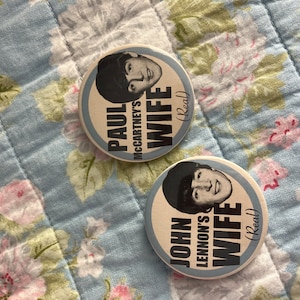 The Beatles Coquette Ribbon Bow Badges /pins/buttons - Etsy