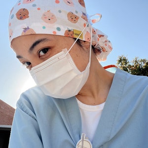 Rubber Duck Scrub Caps for Women, Surgical Tech Surgical Cap, Women ...