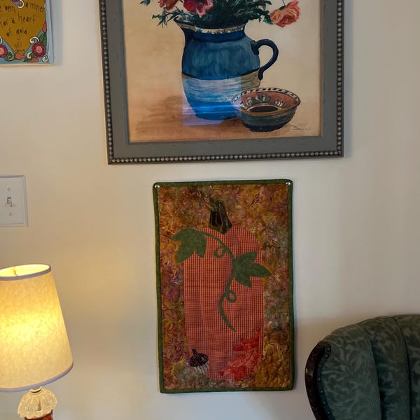 Christmas Trees Quilted Wall Hanging Etsy