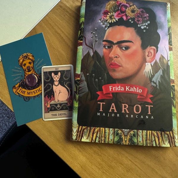 The Portent Tarot Deck, Minimalist Occult Cards Unique Divination Tool ...