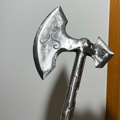 Axe, Functional Replica of the Iron Battle Axe From Computer Games ...