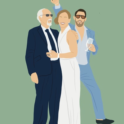 Custom Minimalist Digital Portrait Faceless Illustration ASAP Faceless ...