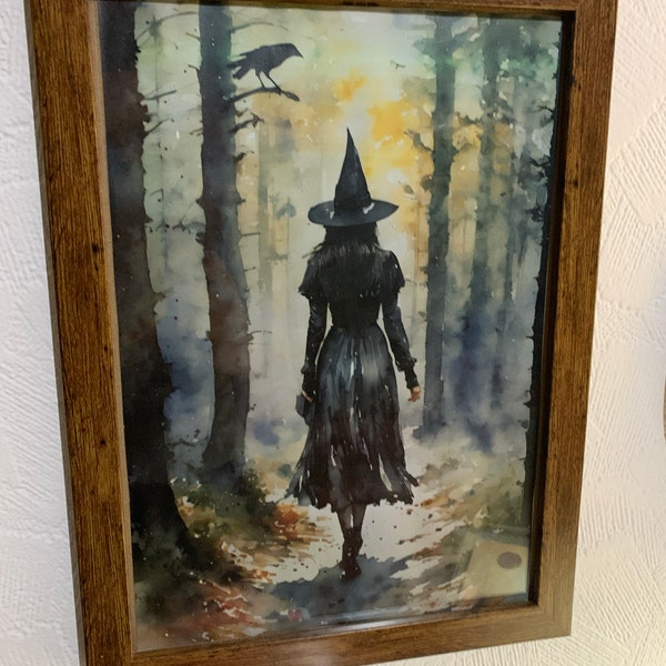 THE THREE SISTERS Altar Print download Only Witchy Watercolour Art ...
