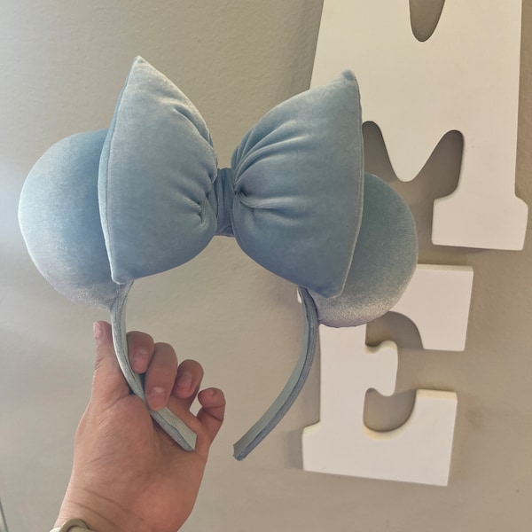 Blue Velvet Ears - Etsy