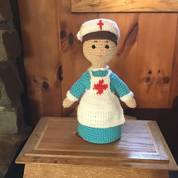 Crochet Patterns Amigurumi Stuffed Nurse Doll PDF / Instant Download ...