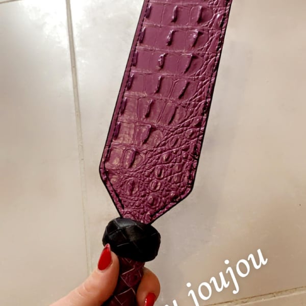 Pink Spanking Paddle/bdsm Paddle Spanking/impact Play/vampire Paddle ...