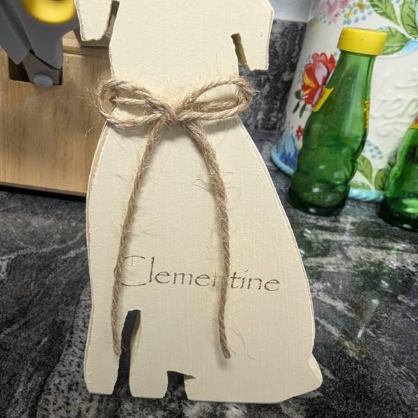 Rustic Personalized Lab 5.25"h/labrador W Name/dog Lover Gift/black Lab ...