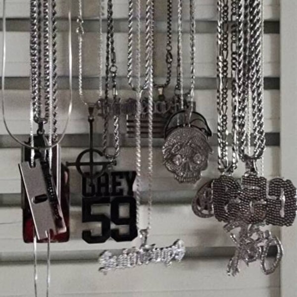 Suicideboys G59 Rifle Necklace! Iced Out Cubic Zirconia Pendant ...