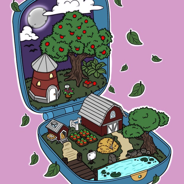 Pocket World: Miniature Worlds Coloring Book by Coco Wyo - Etsy