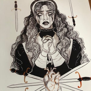 Goody Cole Inktober Art Print - Etsy