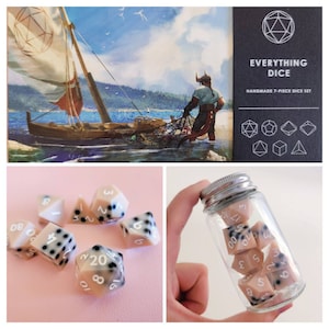 Orange Cream Soda Dice Handmade Resin Sharp Edge Dice Set for Dnd, D&D ...