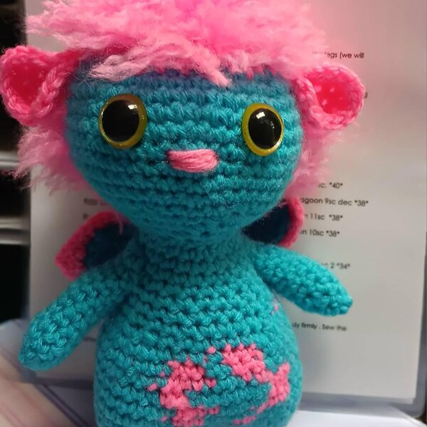 Bibble Fairy Crochet Pattern/ Inspired Fairy Plush Amigurumi PDF ...