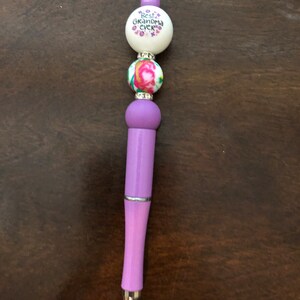 Pink Cow Pen Cow Beaded Pen Cow Pen Pink Cow Silicone - Etsy
