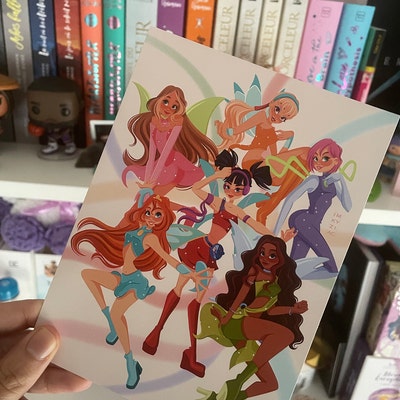 Winx Art Print - Etsy Canada