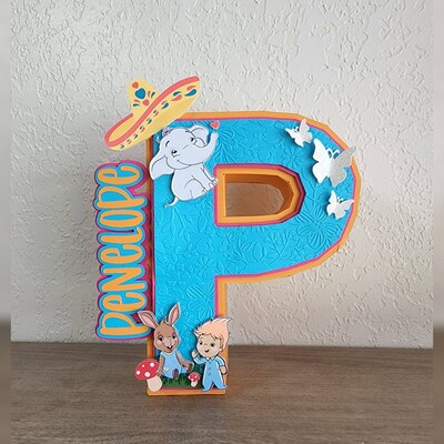 3D Letter SVG, Do It Paper, 3D Numbers, Do It Paper, A-Z 0-9 Shaker and ...