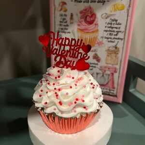 Happy Birthday Faux Cupcake Happy Birthday Sign Fake Birthday Cupcakes ...