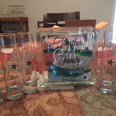 Blended Family Wedding Sand Ceremony, Unity Sand Set, Unity Sand ...