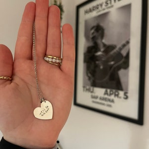 Peace Ring Harry Styles Ring Handwritten Jewellery | Etsy