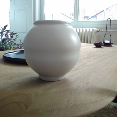 Handmade Korean Big Moon Jar Glossy - Etsy