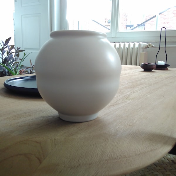 Handmade Korean Small Moon Jar Glossy - Etsy