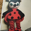 Crochet Pattern Doll Ladybug. Tutorial Ladybug in English in PDF ...