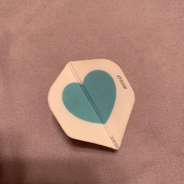 Custom Designed PEAR Dart Flights , 1 Set of 3 Flights, Personalized ...