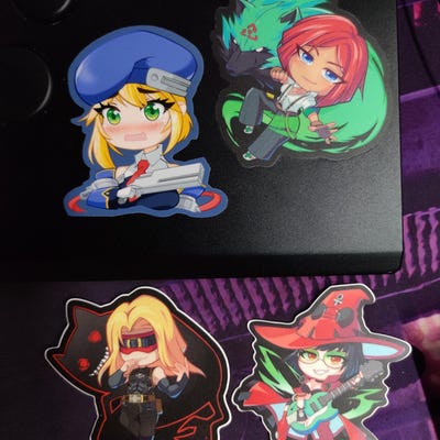 Guilty Gear Strive Bridget Vinyl Sticker Fighting Games Decal Stickers ...