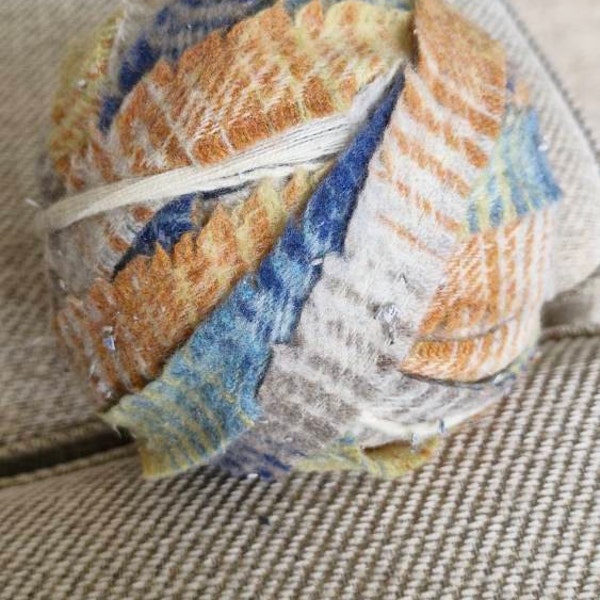 100% Wool Rag Rug Blanket Yarn Selvedge Strips (multi-coloured) - Etsy