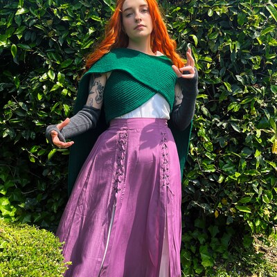 Fantasy Hooded Shawl: Cosplay Shawl/wrap PDF CROCHET PATTERN - Etsy