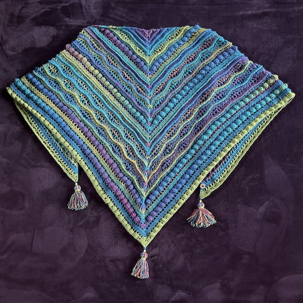 PATTERN the Cozy Sunday Shawl - Etsy