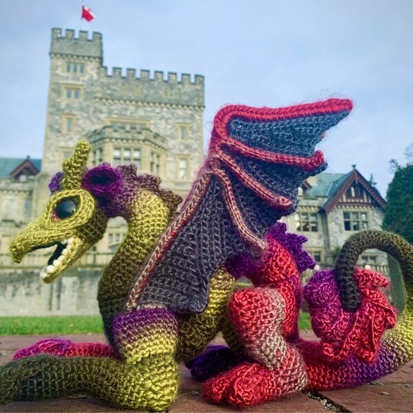 Small Eastern Dragon Crochet Amigurumi Pattern DIGITAL PDF by Crafty ...
