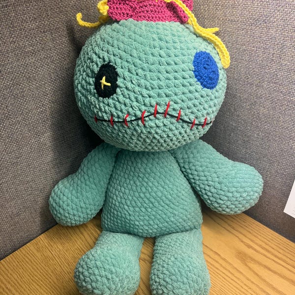 Scrump Pattern, Rag Doll, Lilo Doll, Scrump Crochet Pattern - Etsy