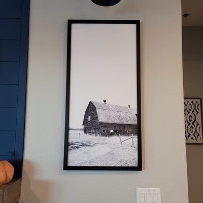 Farm Print Black and White Farmhouse Wall Art Country Print Rustic Art ...