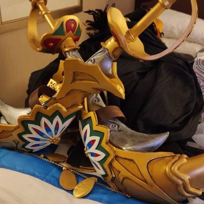 Queen Sonia Tattoo Tears of the Kingdom Blueprints Cosplay Pattern SVG ...