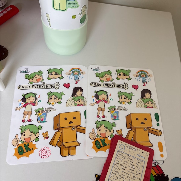 Yotsuba Koiwai Sticker Sheet | Yotsuba&! - Etsy