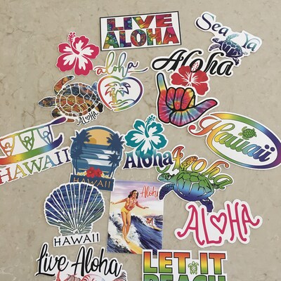 Surf Sticker Pack Roxy Rip Curl Billabong Reef Surfer Girl Surfing - Etsy