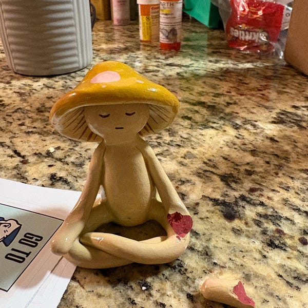 Meditation Mushrooms | Desk Companion | Pencil Holder | Home, Desk and ...