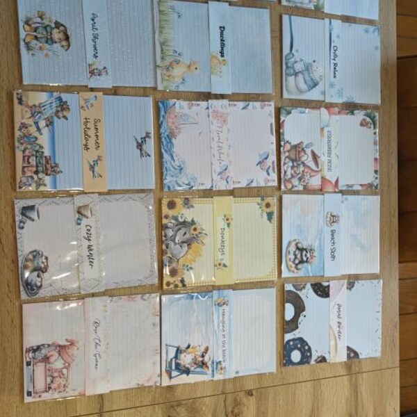 Sea Turtle A5 Letter Writing Paper, Pen Pal Supplies, Stationery Lined ...