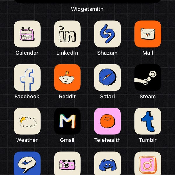 Hand-drawn App Icon & Wallpaper Pack: Sketchy Doodle Style (digital ...