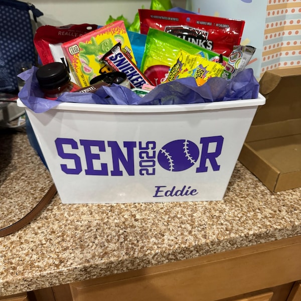 Personalized Graduation Gift Basket, Senior 2025 Grad, Team Gift, High ...