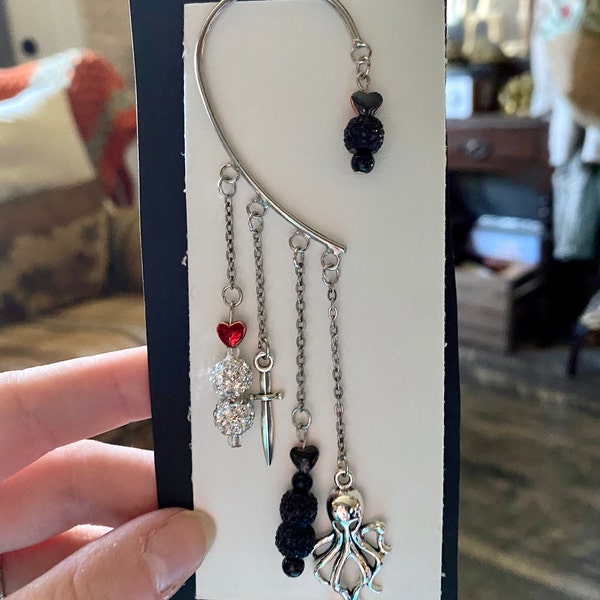 Pumpkin Ghost - Ear Cuff - Halloween - Etsy