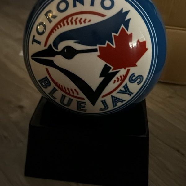 Baseball Cremation Urn With Optional Toronto Blue Jays Ball Decor and ...