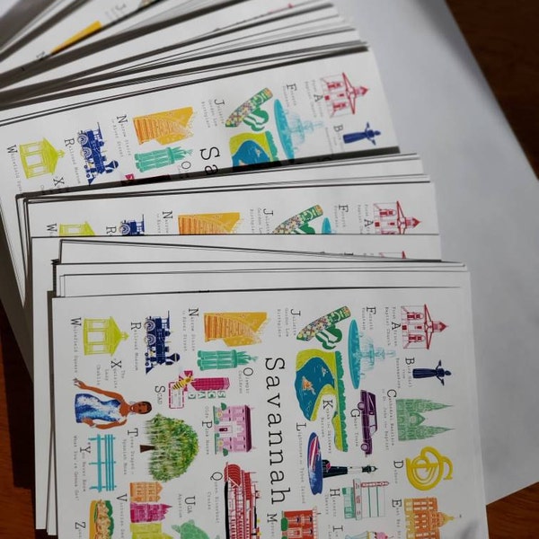 Washington D.C. A to Z Wall Art Print by Chufish Studio Abcs Alphabet ...