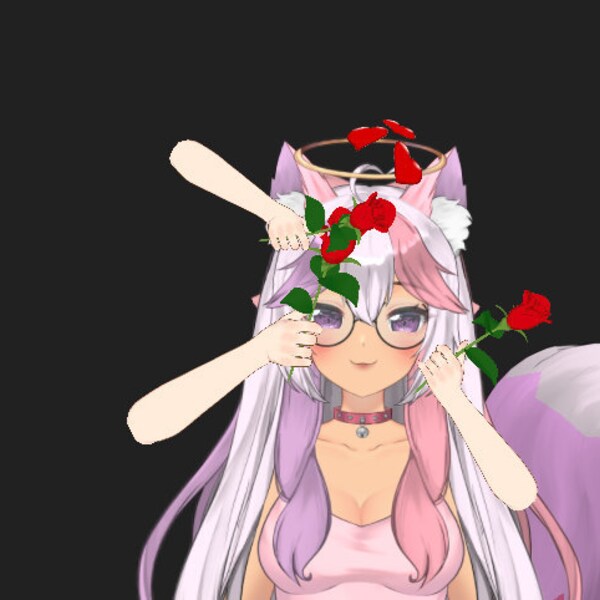 Vtuber Asset - Rigged Vtuber Outfit| Live2d Rig| Clothing Asset| Vtuber ...