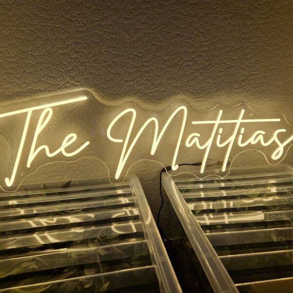 Neon Sign Custom Name, Custom Neon Sign Battery Operated, Neon Sign ...