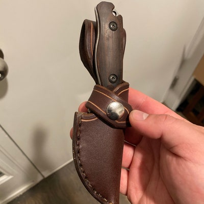 Leather Sheath for the Benchmade Hidden Canyon Hunter - Etsy