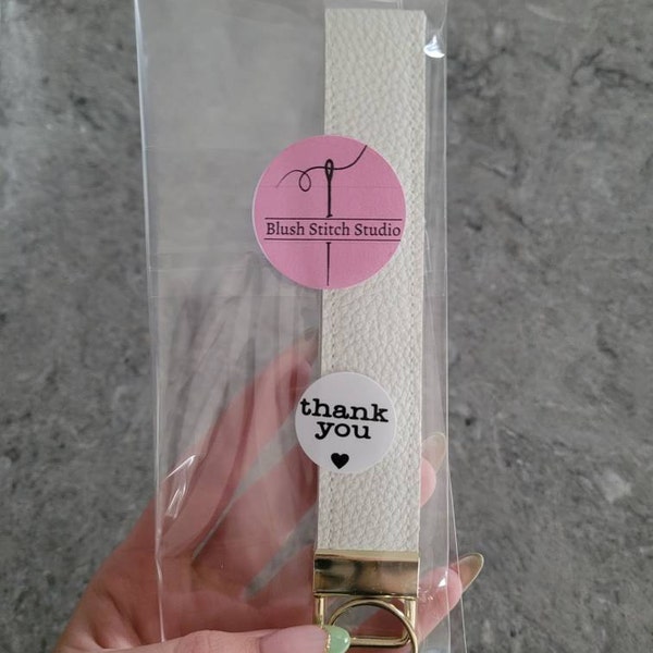 Neutral Cream Beige Key Wristlet | Key Fob Holder | Wristlet Key Chain ...
